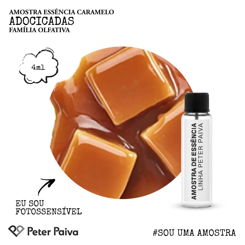 Amostra Essência Caramelo | Peter Paiva
